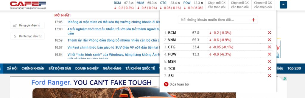 Gợi ý các web chứng khoán cho nhà đầu tư mới